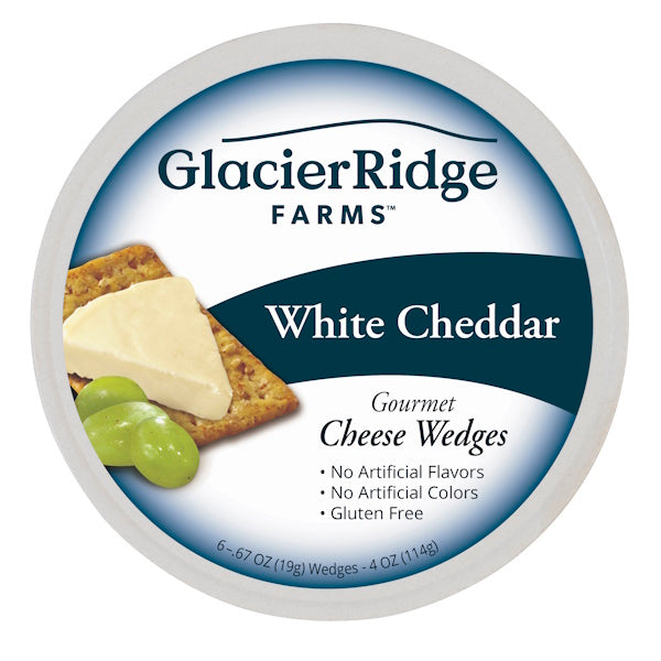 White Cheddar Gourmet Cheese Wedges – Liquid Gold Tasting Bar & All ...